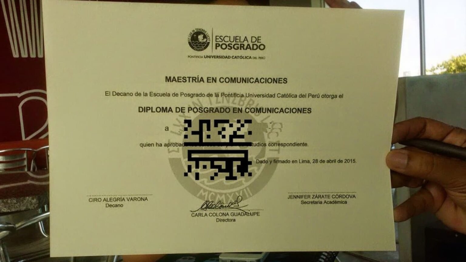 Verifica tus títulos y grados profesionales en Perú con código QR